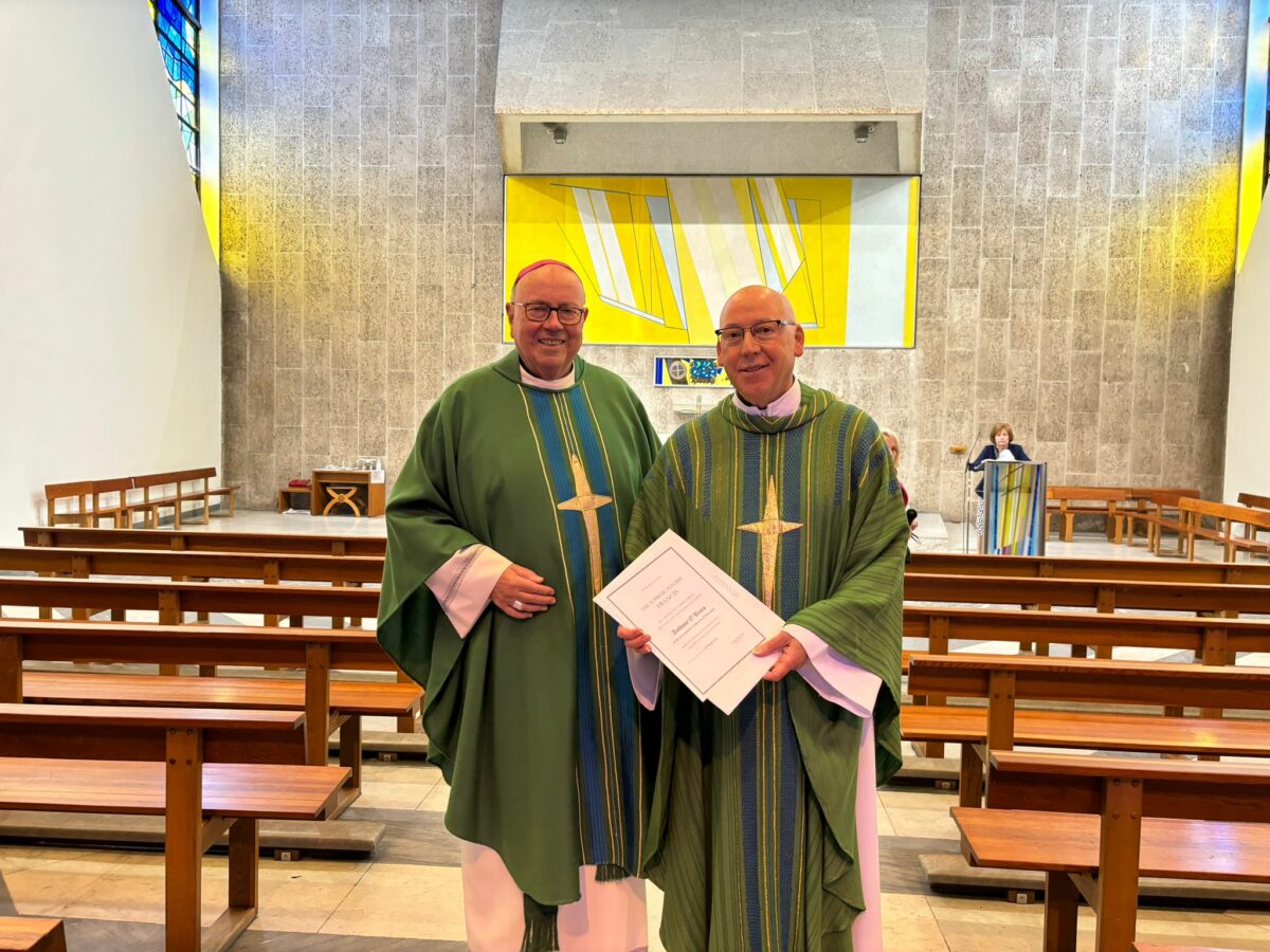 Celebrating Father Tony O'Brien's Appointment - Liverpool Cathedral