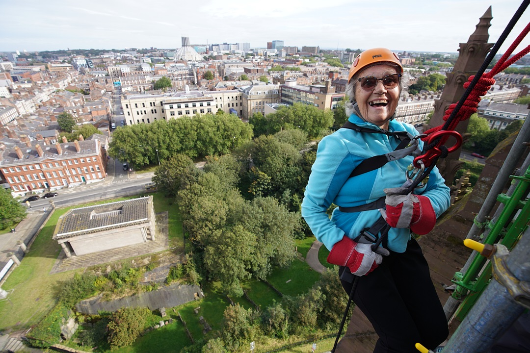 Cathedral Abseil - Liverpool Cathedral