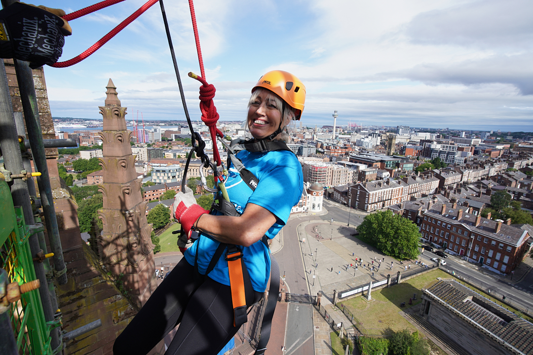 Liverpool Cathedral Abseil 2025 - Liverpool Cathedral